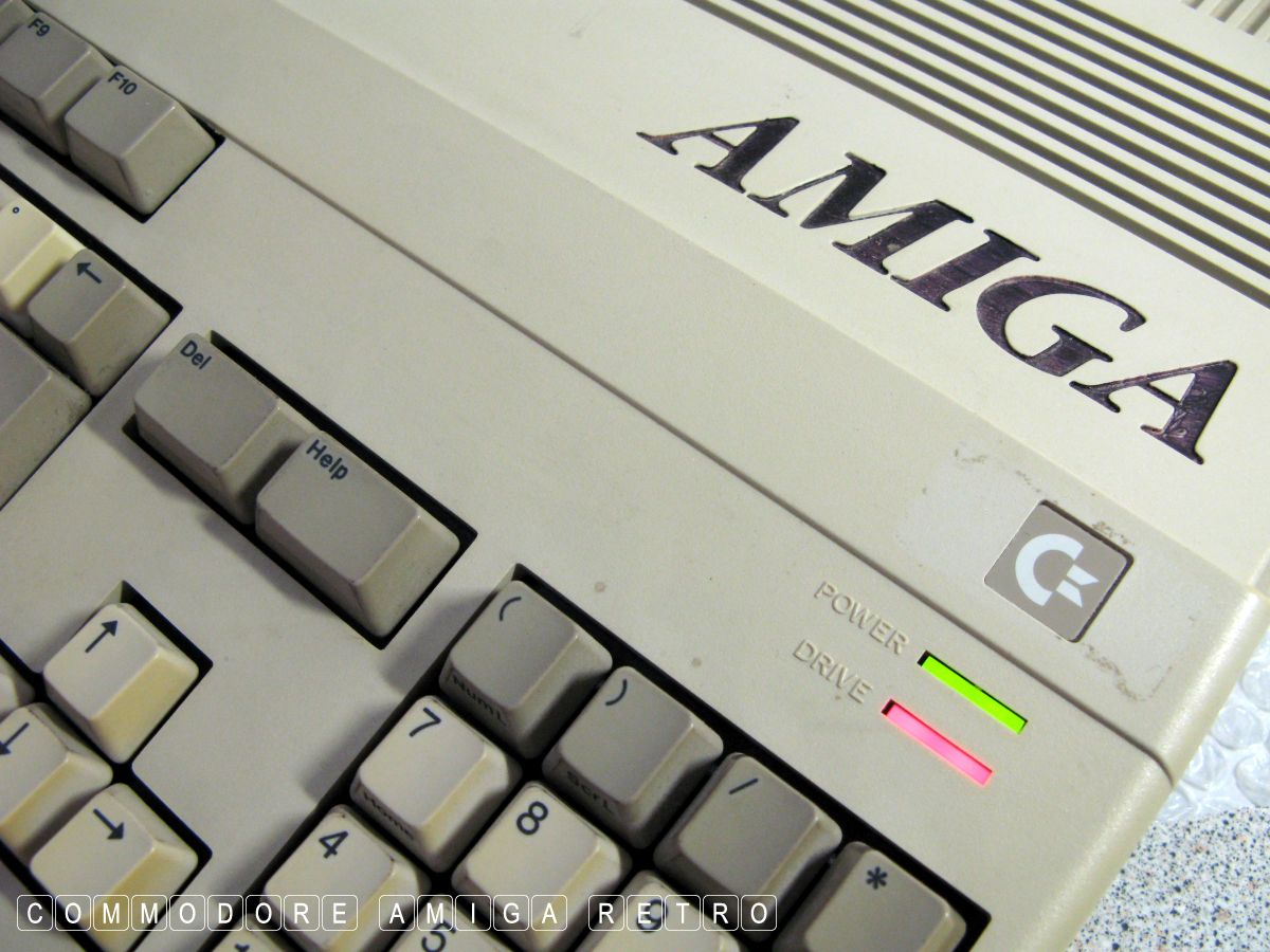 Amigas 500 LED color variation. I hate Red for Power, I want my Green ...